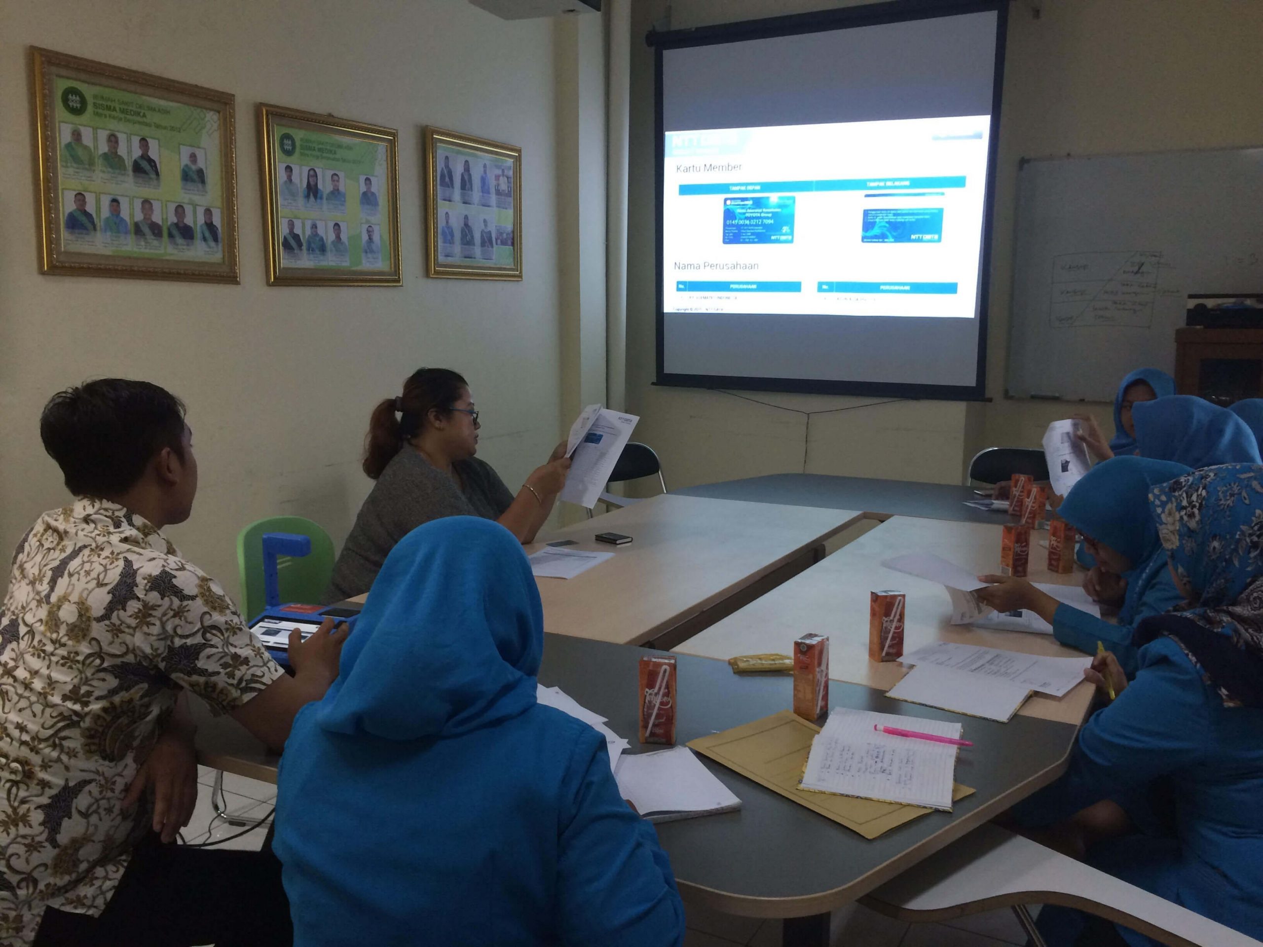 Sosialisasi PT.NTT Data - Rumah Sakit Delima Asih Sismamedika